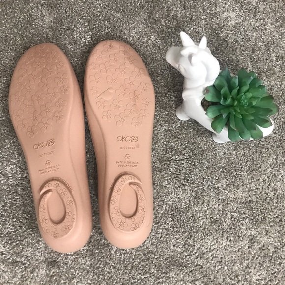 OKA b. | Shoes | Oka B Cream Colored Flats Size 1 | Poshmark